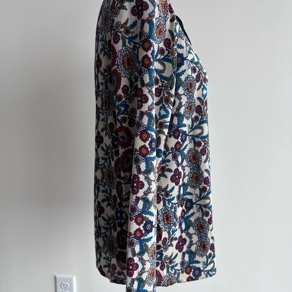 Brave Soul | Tops | Bravesoul Floral Pattern Button Up Blouse With ...